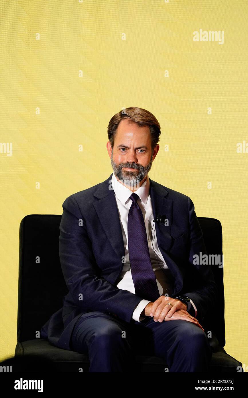 New York, New York, USA. , . Scott Eisner during the 2023 UNSTOPPABLE ...