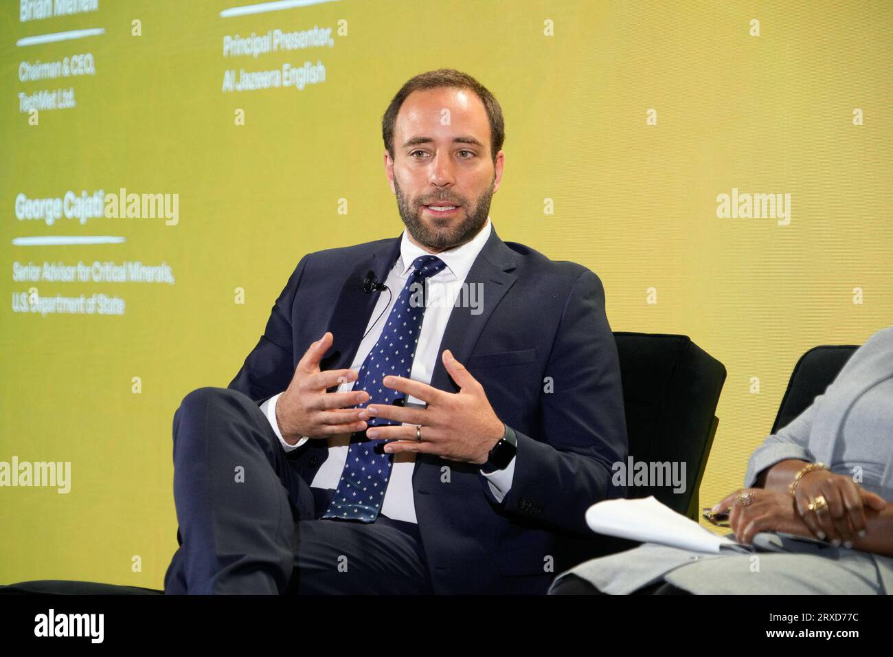 New York, New York, USA. , . George Cajati during the 2023 UNSTOPPABLE ...