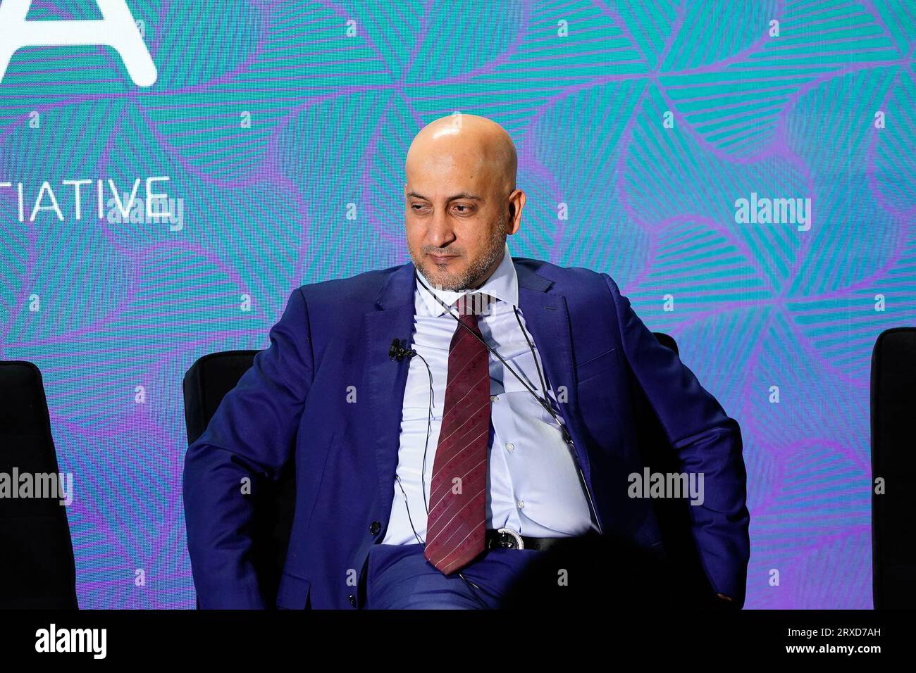 New York, New York, USA. , . Walid Hareb Al Falahi during the 2023 ...