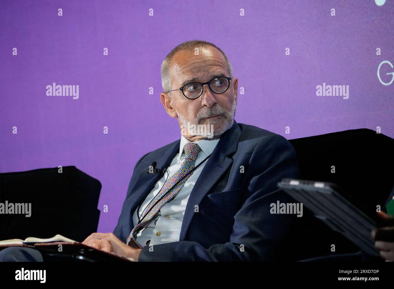 New York, New York, USA. , . Martin Kingston during the 2023 ...