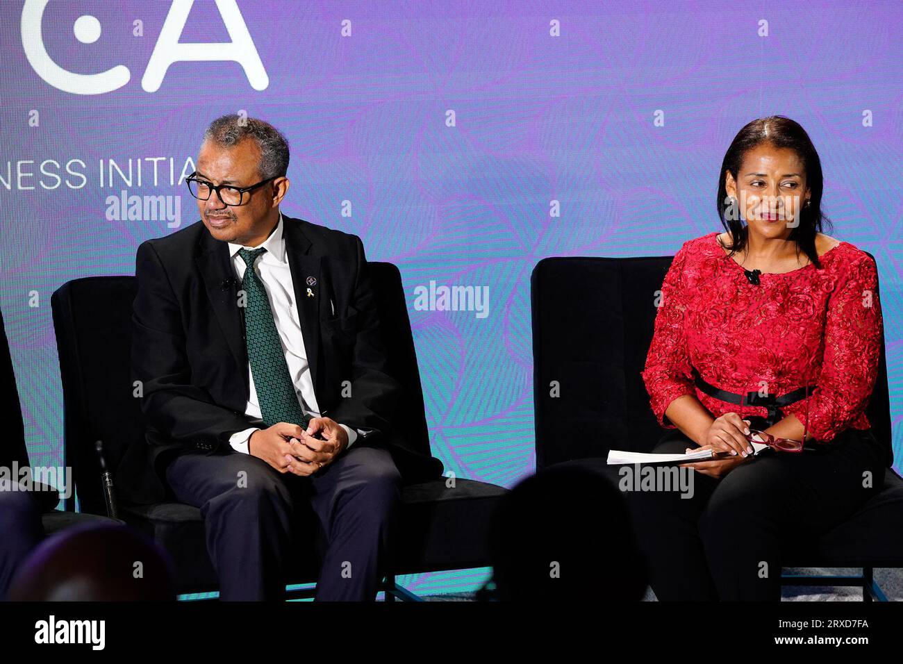 New York, New York, USA. , . Dr. Tedros Adhanon Ghebreyesus, Professor ...