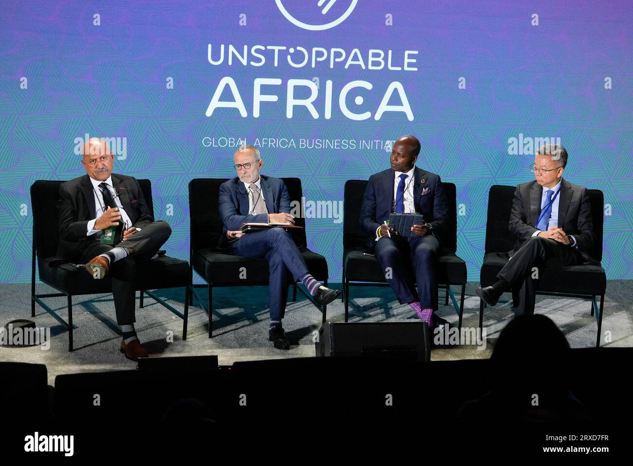 New York, New York, USA. , . Sanjeev Gupta, Martin Kingston, Dr. Foneth ...