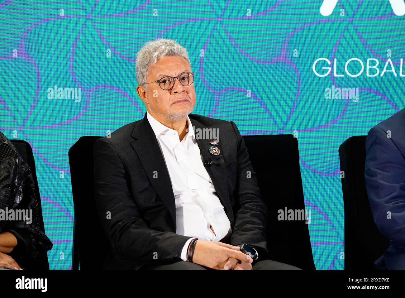 New York, New York, USA. , . Ayman Ismail during the 2023 UNSTOPPABLE ...