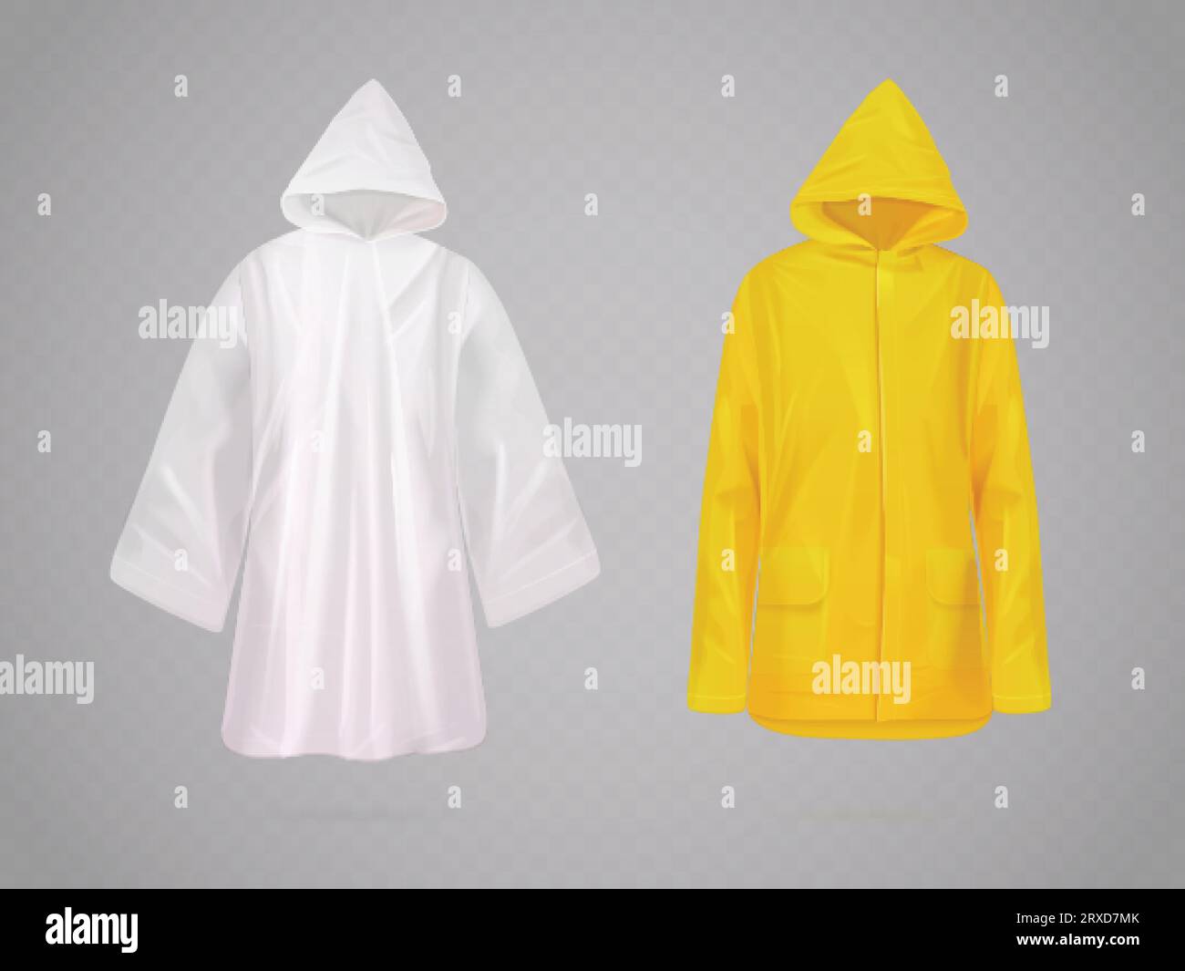 Transparent rain coat Stock Vector Images - Alamy
