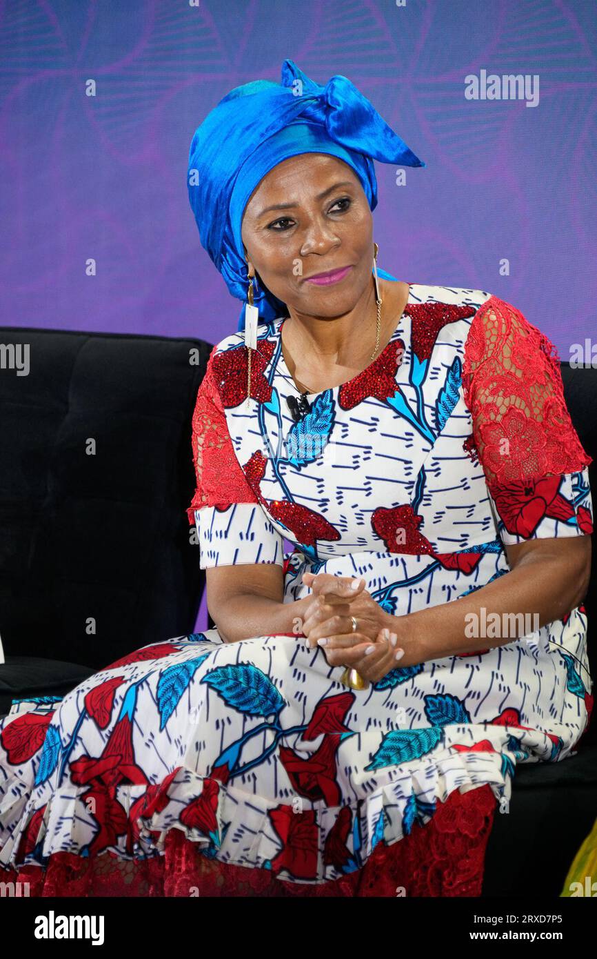 New York, New York, USA. , . Ahunna Eziakonwa during the 2023 ...