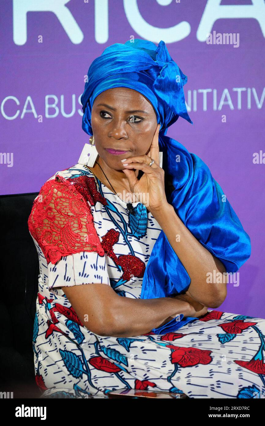 New York, New York, USA. , . Ahunna Eziakonwa during the 2023 ...
