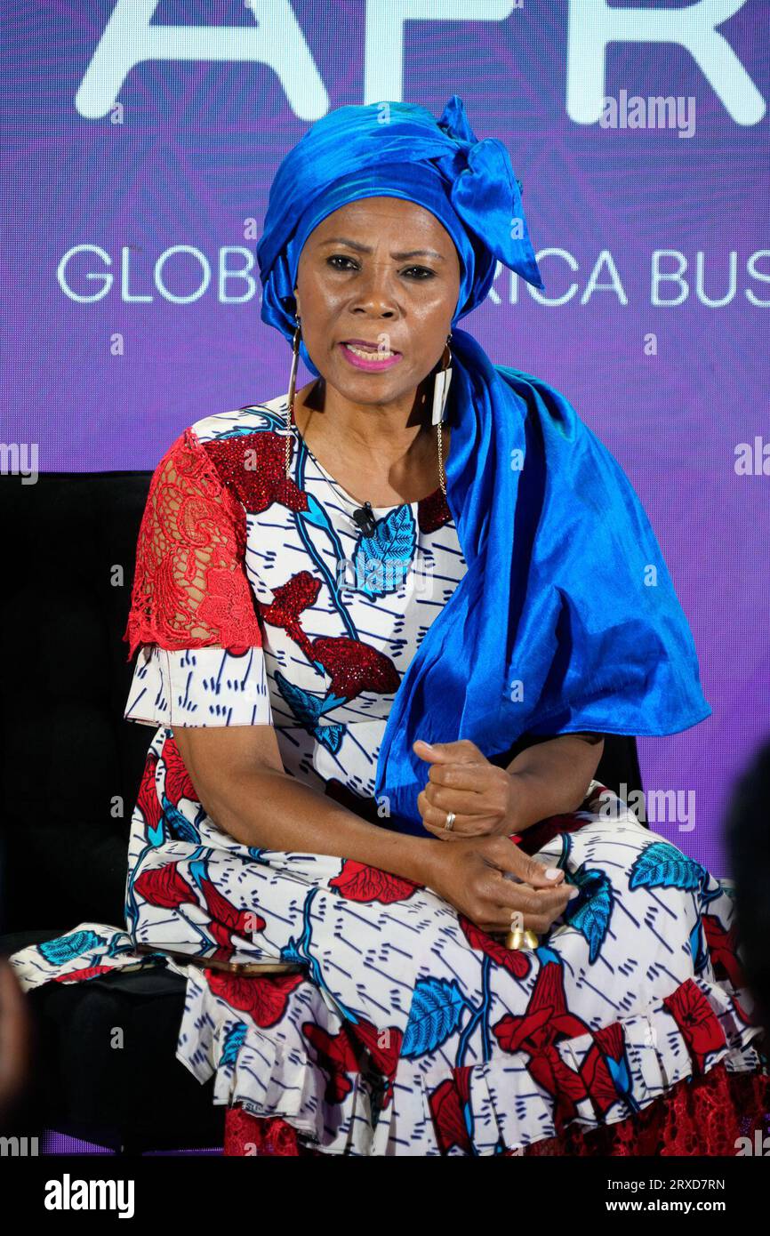 New York, New York, USA. , . Ahunna Eziakonwa during the 2023 ...