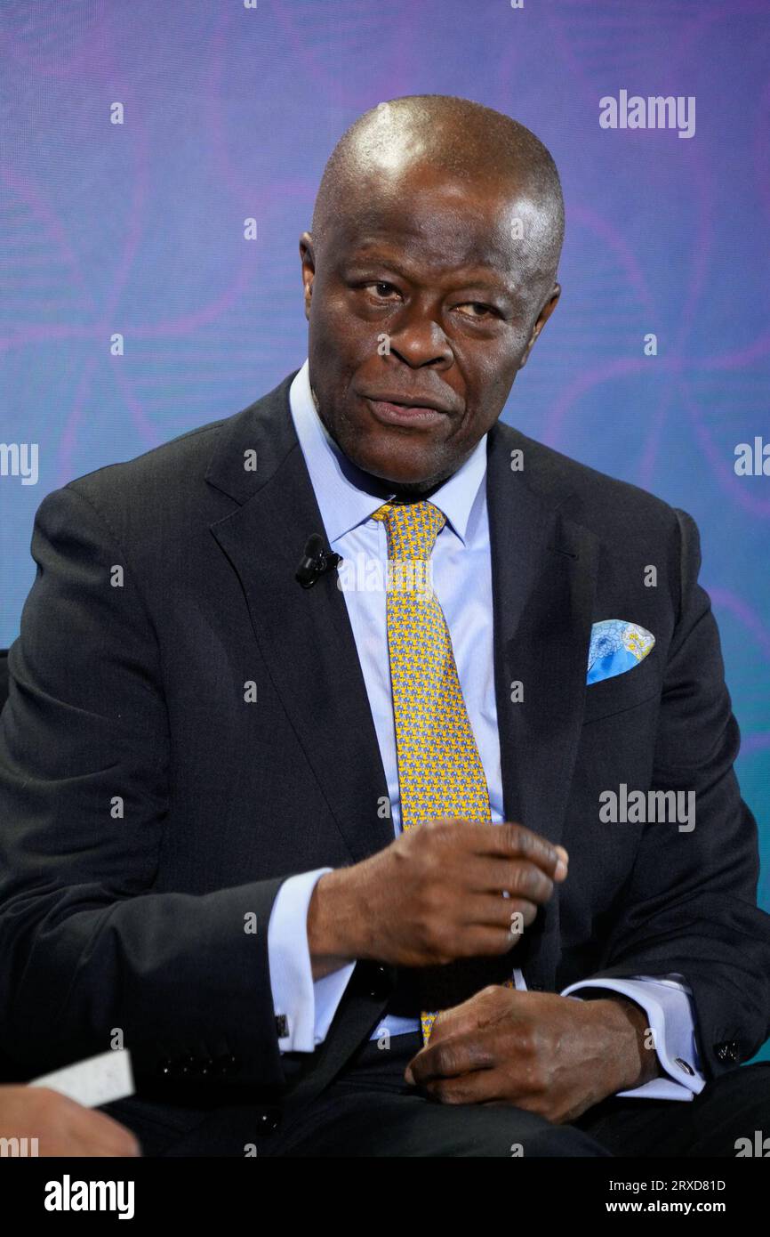 New York, New York, USA. , . Wale Edun during the 2023 UNSTOPPABLE ...