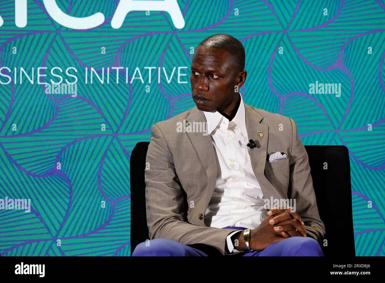 New York, New York, USA. , . Gorgui Deng during the 2023 UNSTOPPABLE ...