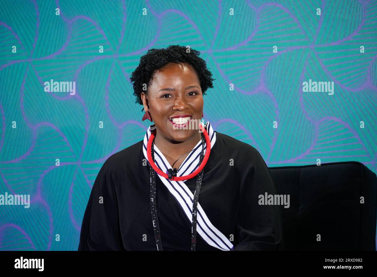 New York, New York, USA. , . Ernestine White-Mifetu during the 2023 ...