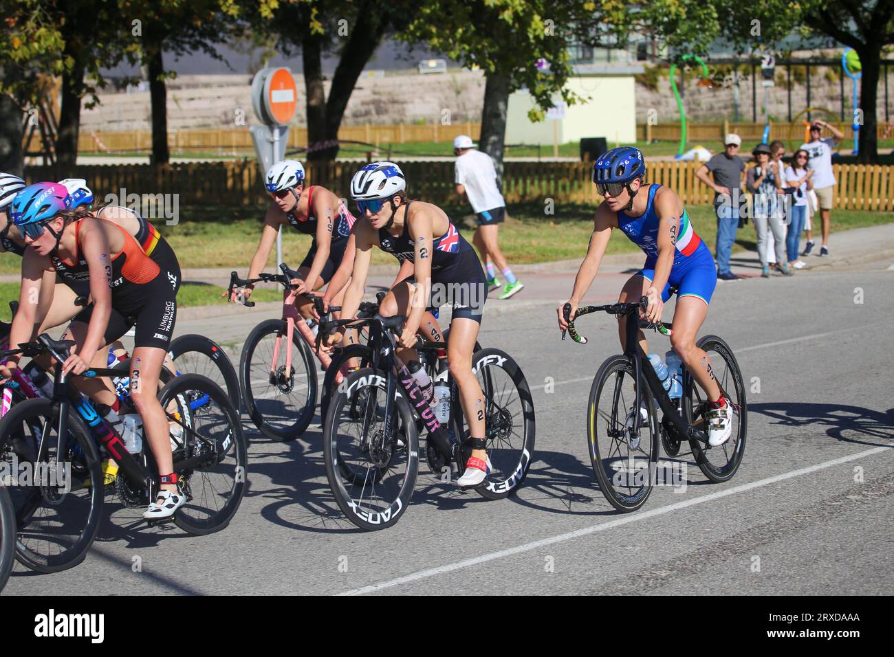 Pontevedra, Spain, 24th September, 2023: British triathlete, Beth ...