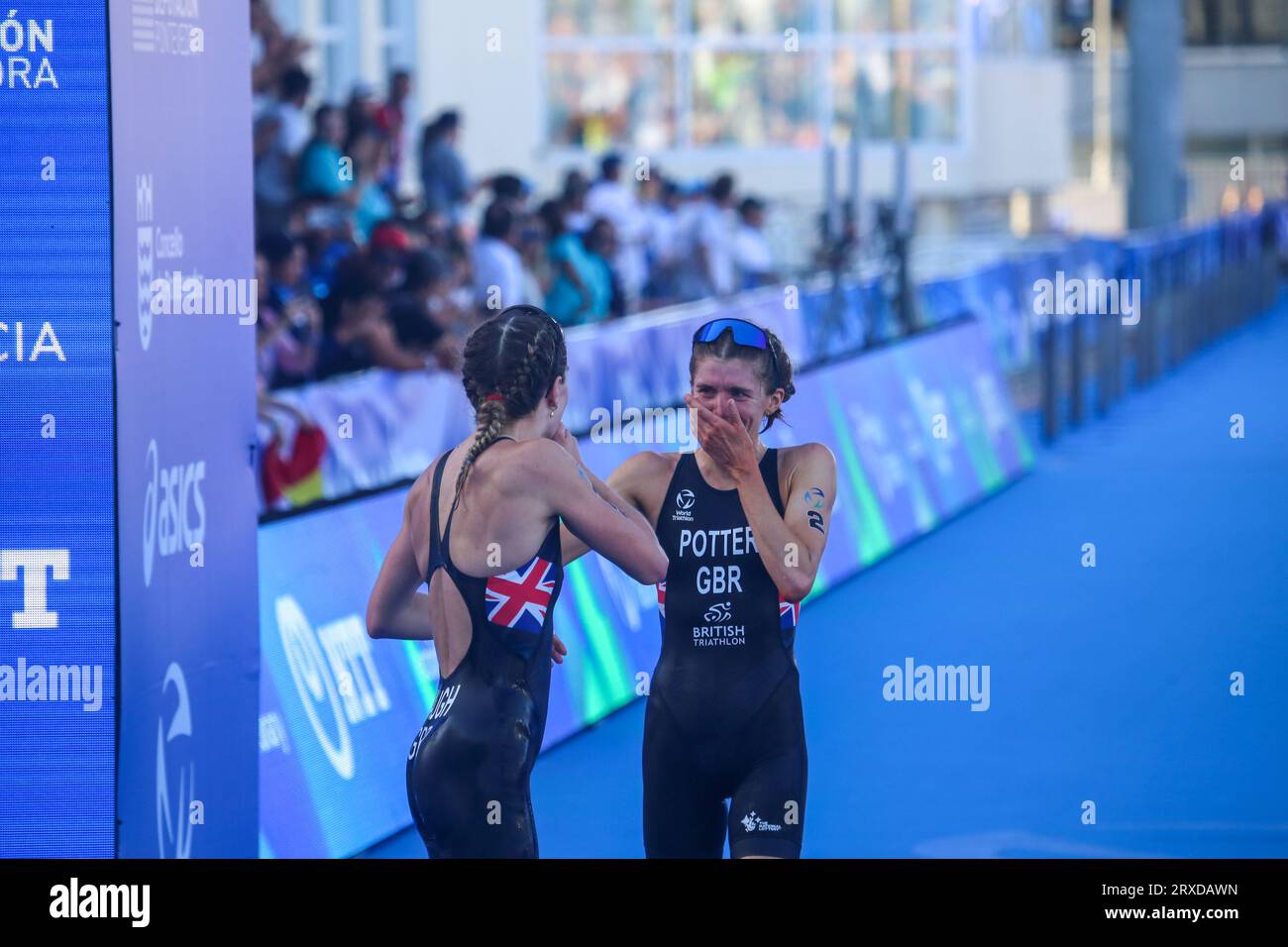 Pontevedra, Spain, 24th September, 2023: British triathlete, Beth ...