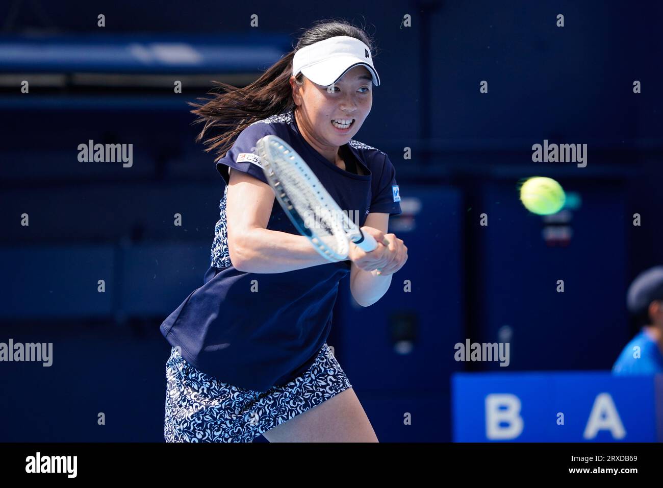 Tokyo, Japan. 24th Sep, 2023. Sakura Hosogi (JPN) Tennis : Singles ...