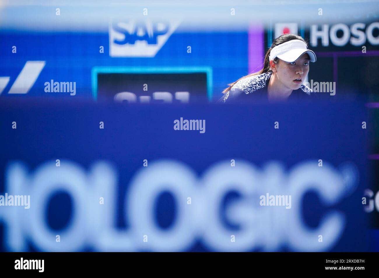 Tokyo, Japan. 24th Sep, 2023. Sakura Hosogi (JPN) Tennis : Singles ...