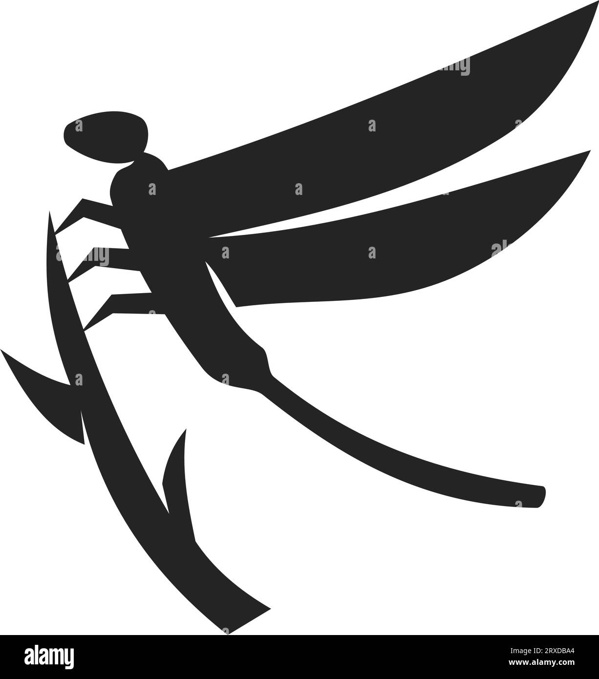 Dragonfly logo Stock Vector Images - Alamy