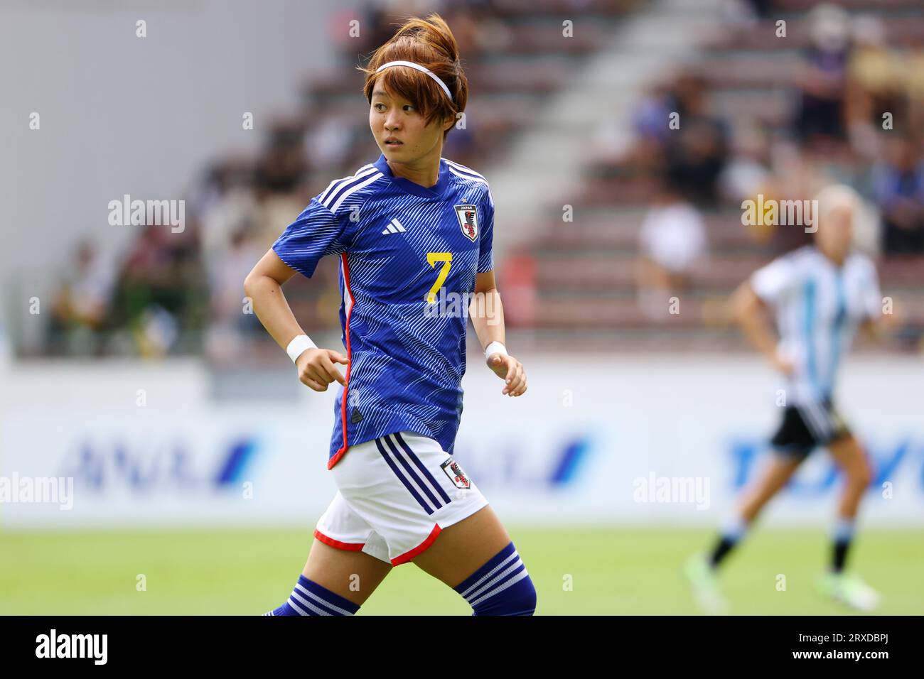 Fukuoka, Japan. 23rd Sep, 2023. Hinata Miyazawa (JPN) Football/Soccer : Women's International ...