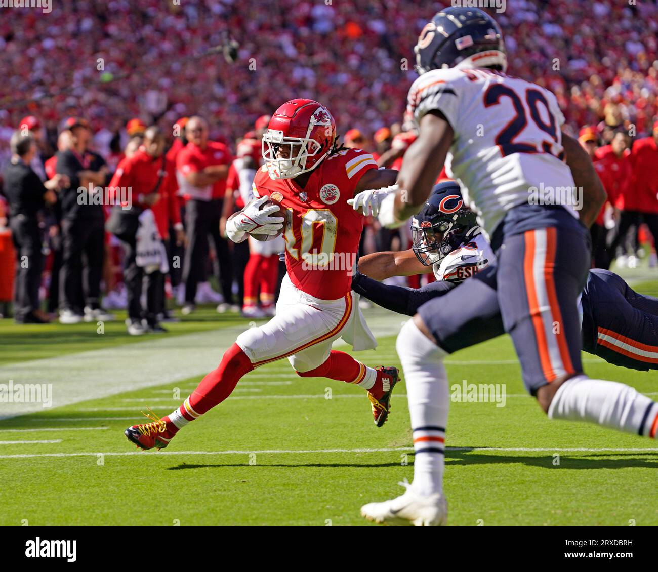 Kansas City, United States. 24th Sep, 2023. Kansas City Chiefs running ...