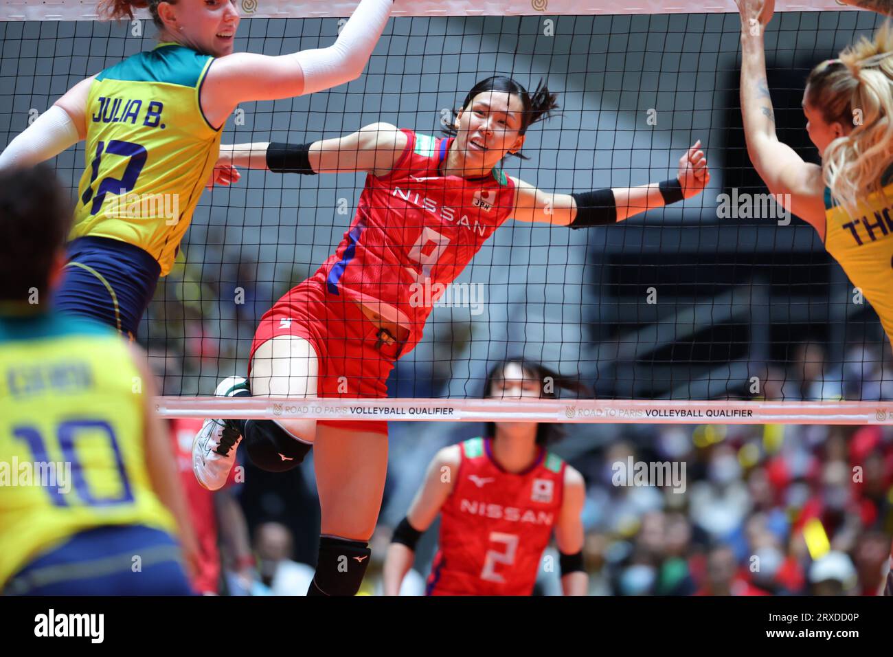 Tokyo, Japan. 24th Sep, 2023. Aya Watanabe (JPN) Volleyball : FIVB Road To Paris Volleyball ...