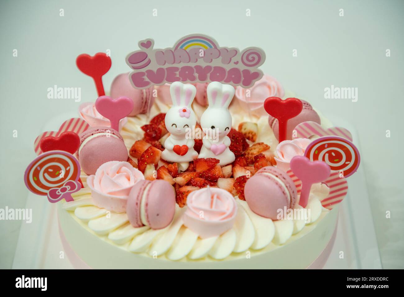 Full Moon Commemorative Cake Stock Photo - Alamy