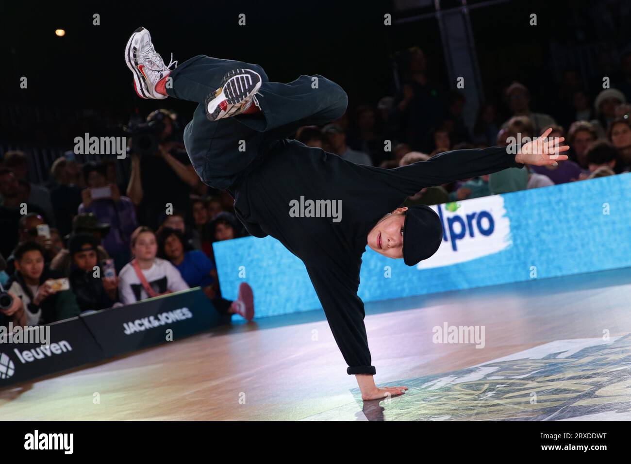 Leuven, Belgium. 24th Sep, 2023. Ayumi Fukushima of Japan competes ...