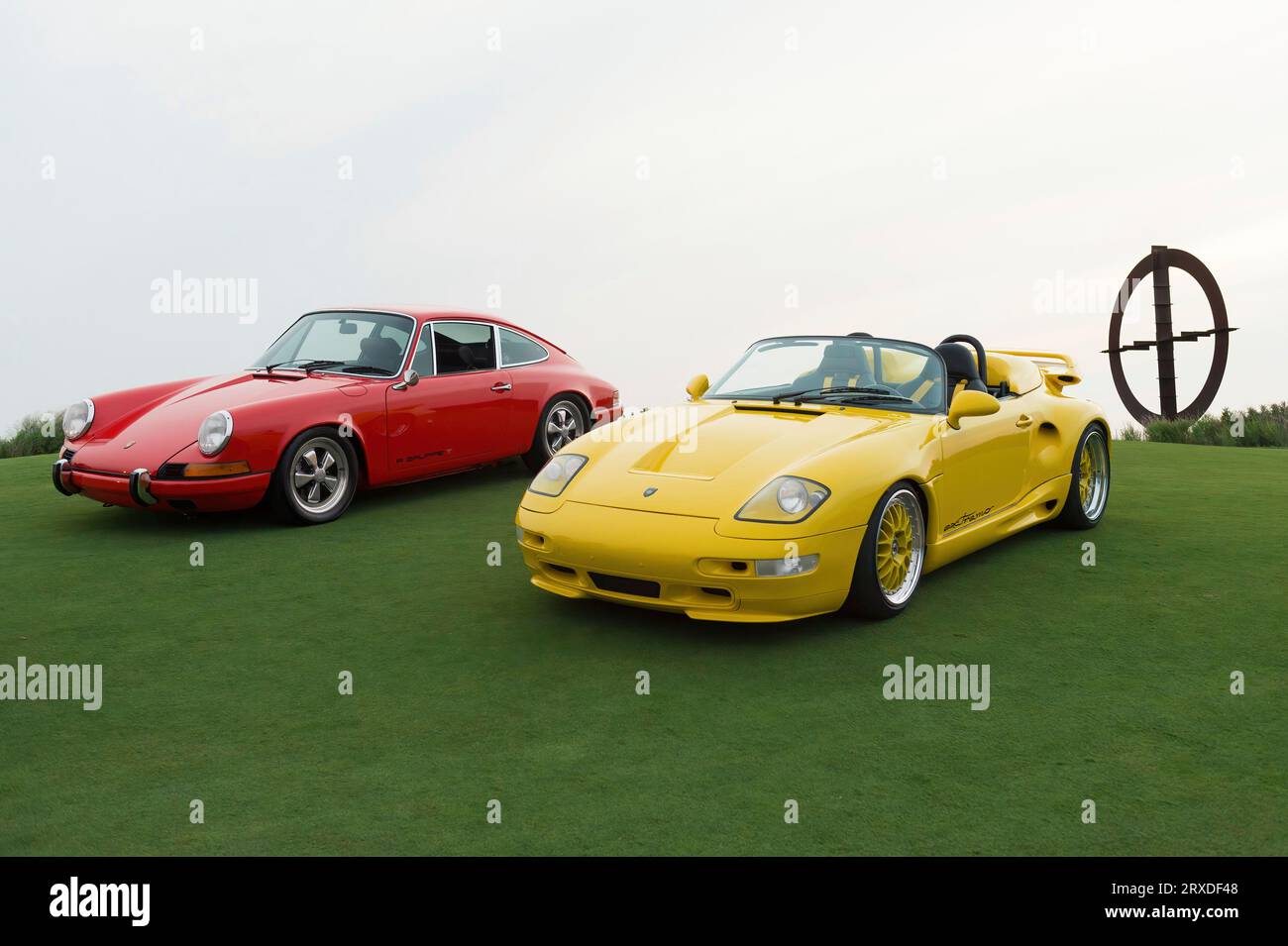 Rare Porsches are seen on display at The Bridge VII Collector's ...