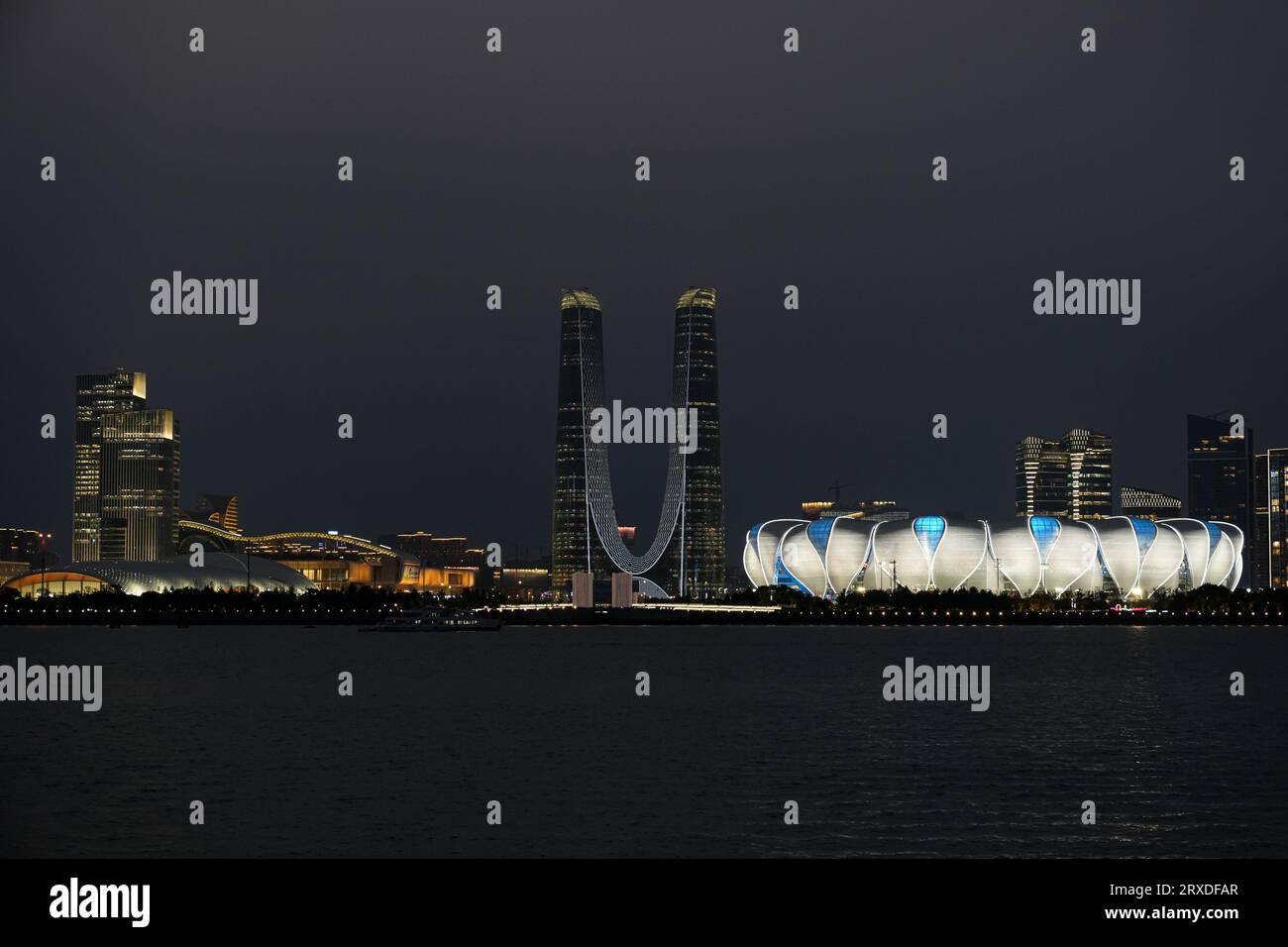 General view, SEPTEMBER 23, 2023 : Opening Ceremony at Hangzhou Olympic ...