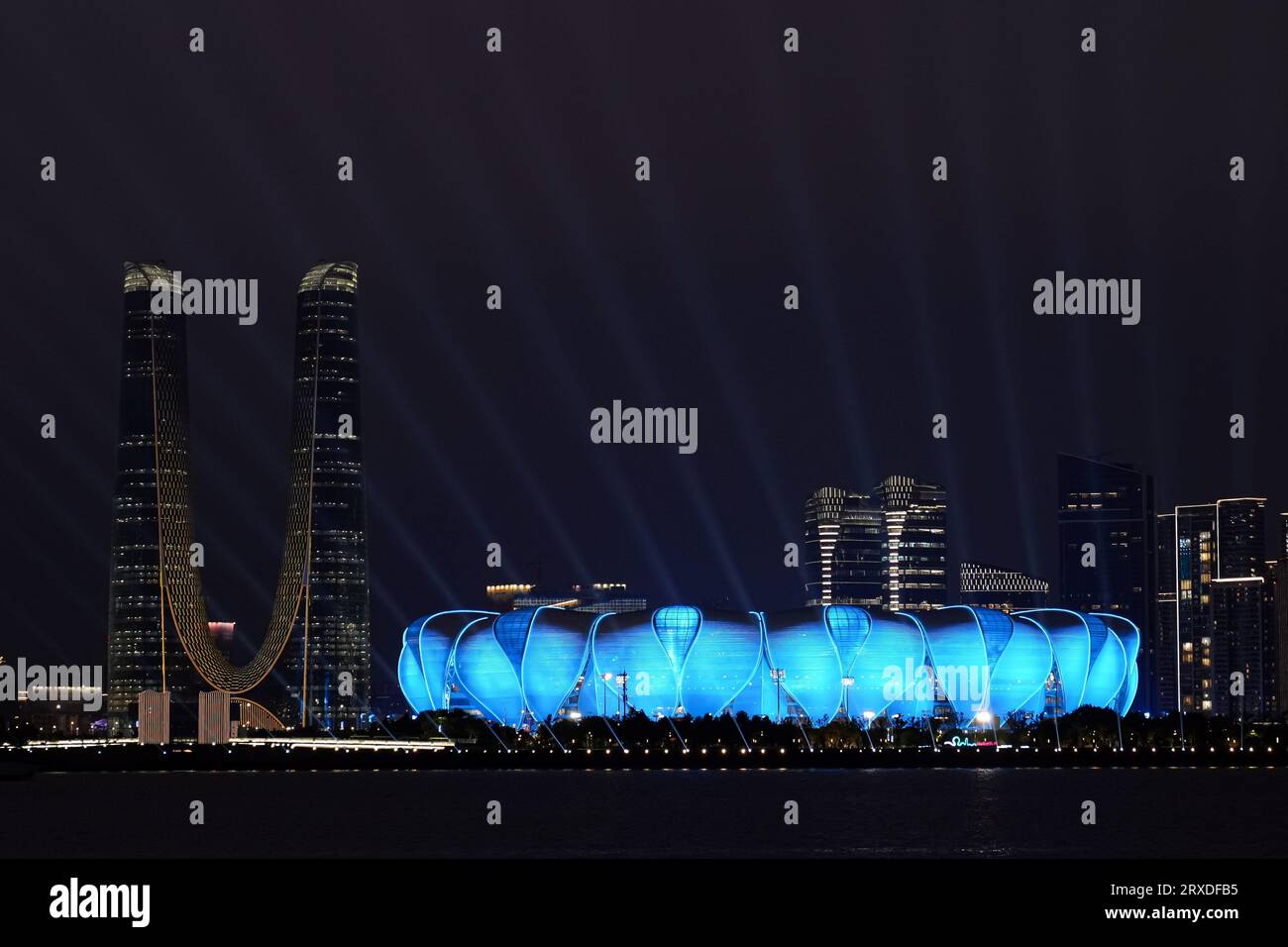 General view, SEPTEMBER 23, 2023 : Opening Ceremony at Hangzhou Olympic Sports Centre Stadium ...