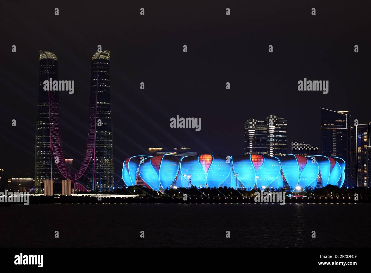 General view, SEPTEMBER 23, 2023 : Opening Ceremony at Hangzhou Olympic ...
