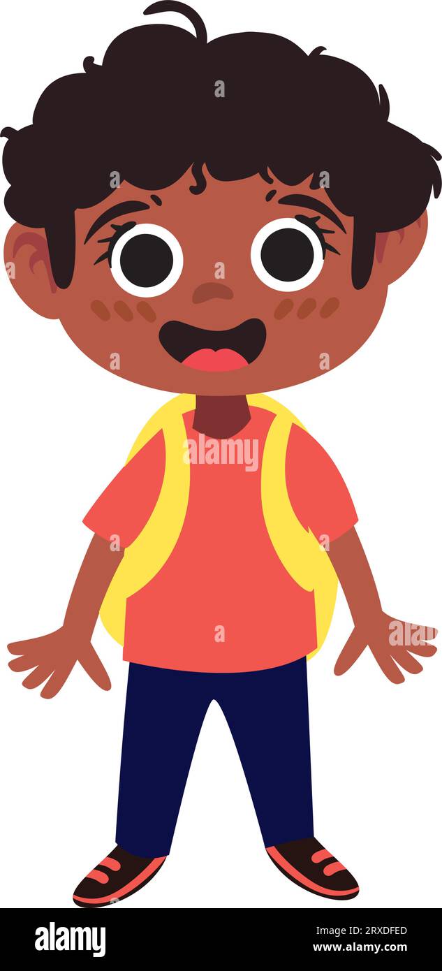 student boy cartoon Stock Vector Image & Art - Alamy