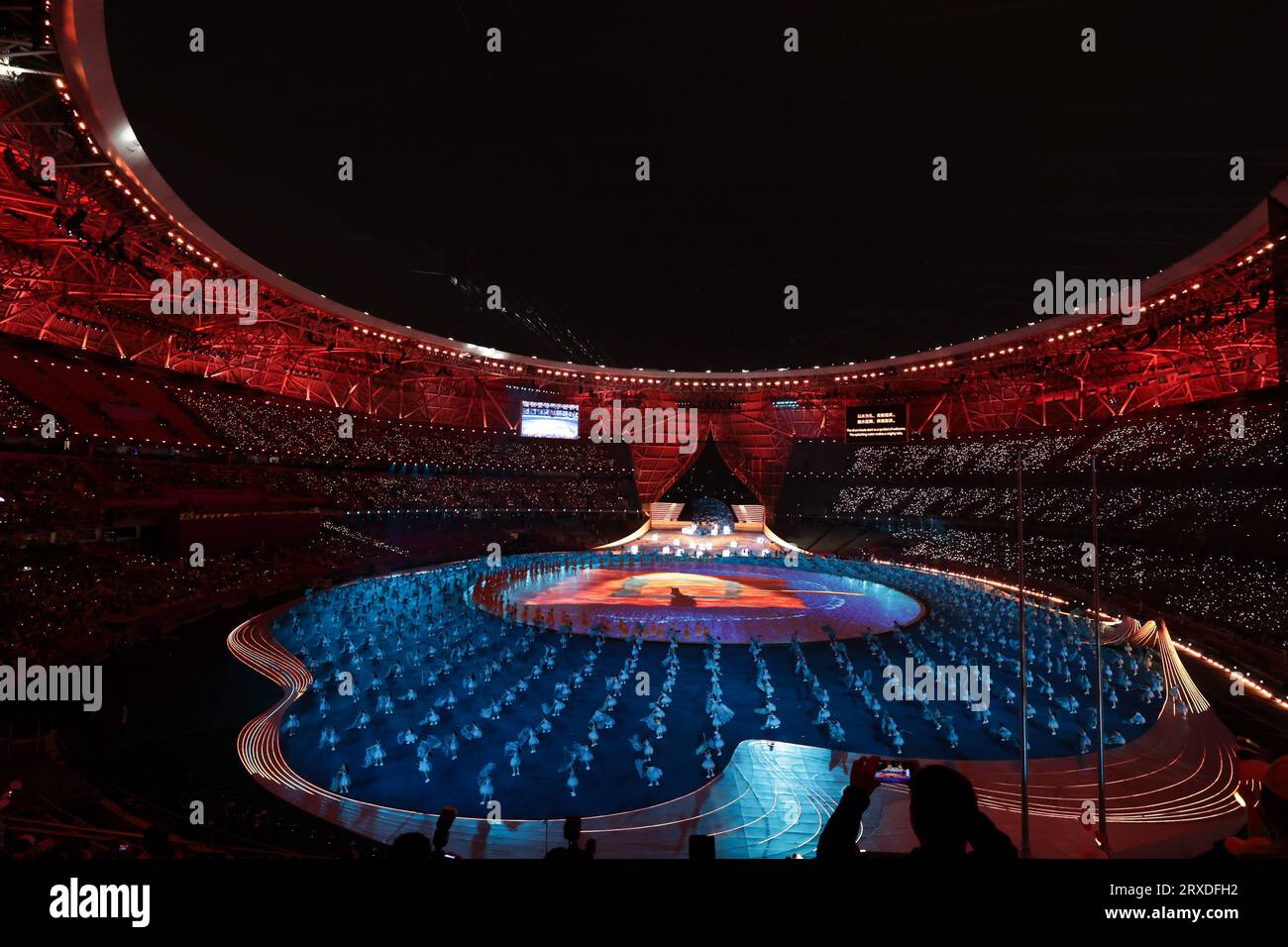 General view, SEPTEMBER 23, 2023 : Opening Ceremony at Hangzhou Olympic ...
