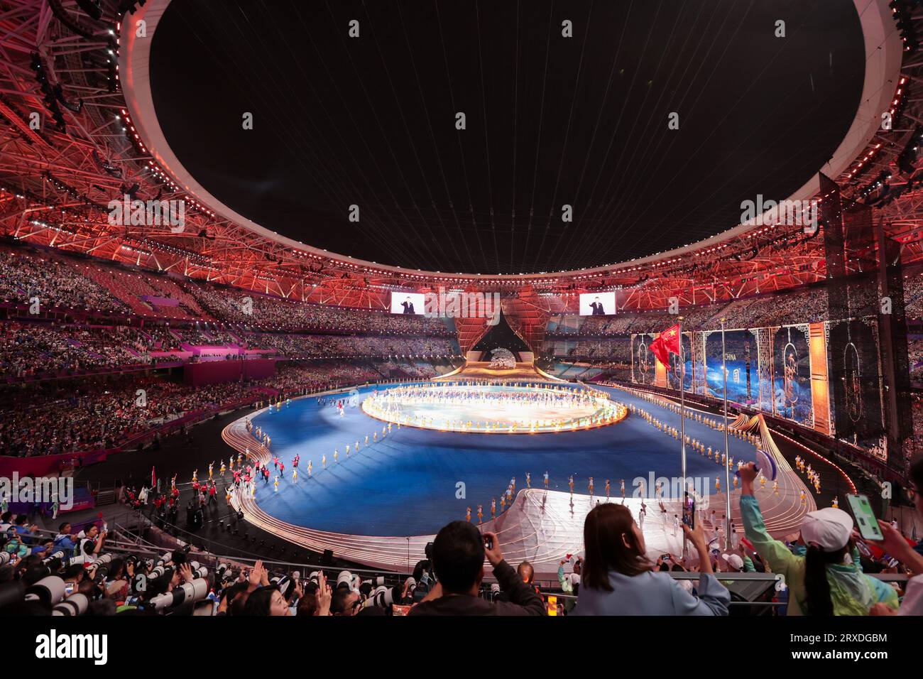General view, SEPTEMBER 23, 2023 : Opening Ceremony at Hangzhou Olympic ...