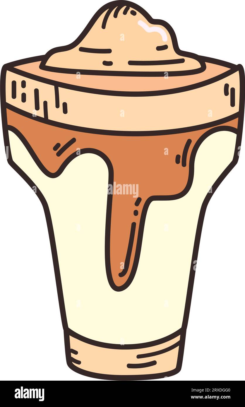 coffee cup and cream Stock Vector Image & Art - Alamy
