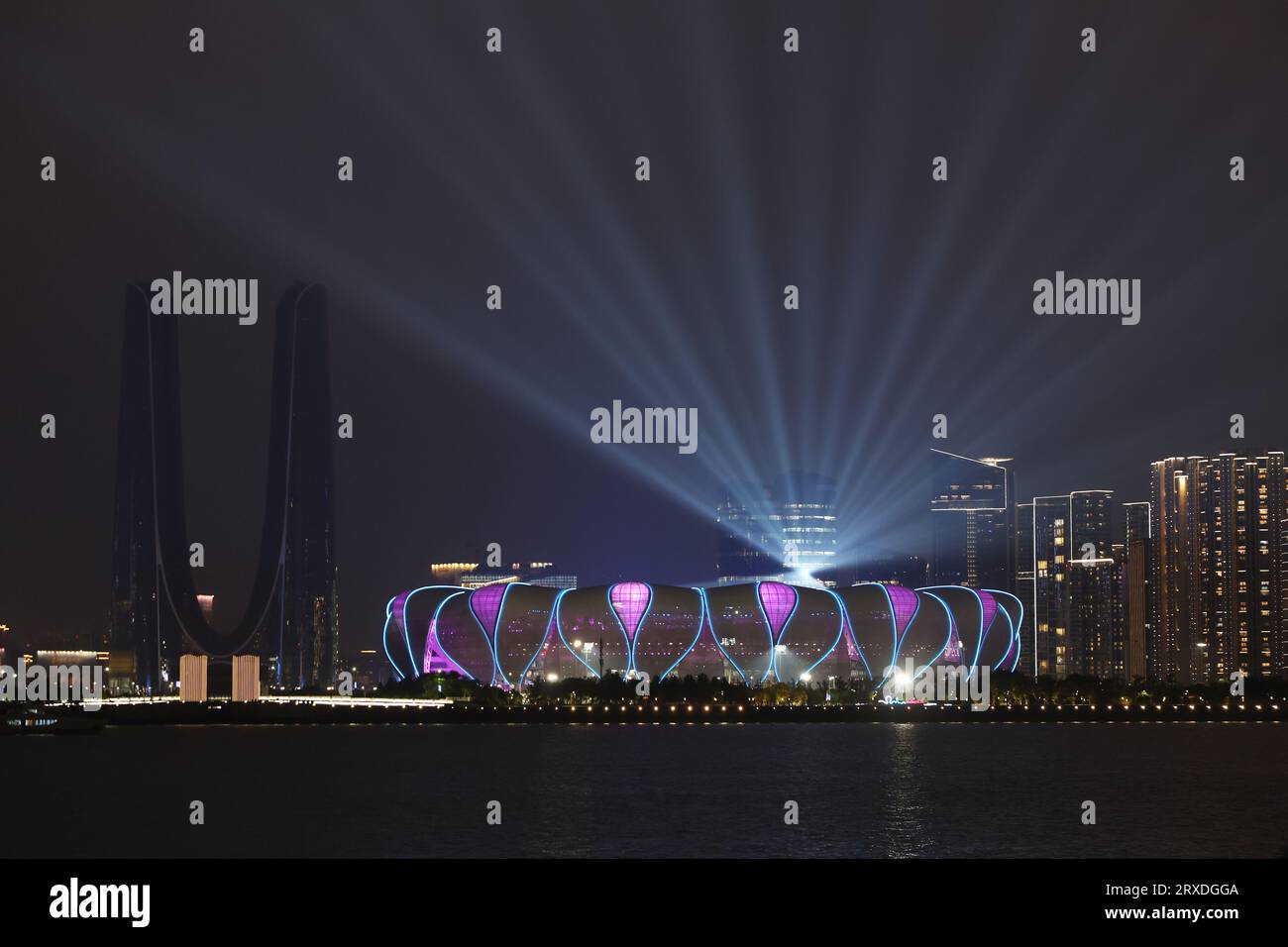 General view, SEPTEMBER 23, 2023 : Opening Ceremony at Hangzhou Olympic Sports Centre Stadium ...