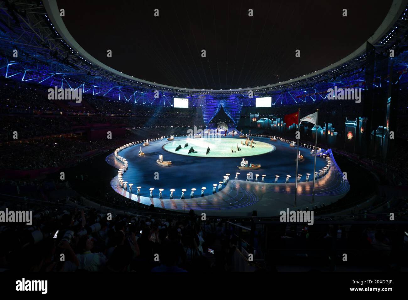 General view, SEPTEMBER 23, 2023 : Opening Ceremony at Hangzhou Olympic Sports Centre Stadium ...