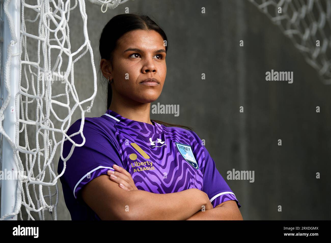 Sydney, Australia. 25th Sep, 2023. Sydney FC W-League player Jada ...