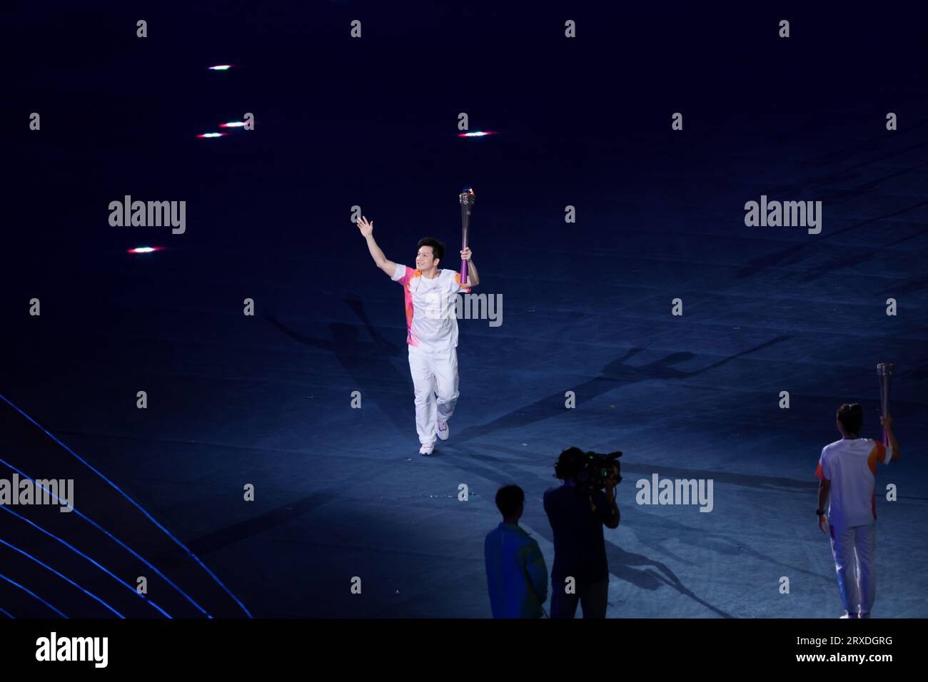 Flame Torch Relay, SEPTEMBER 23, 2023 : Opening Ceremony at Hangzhou ...