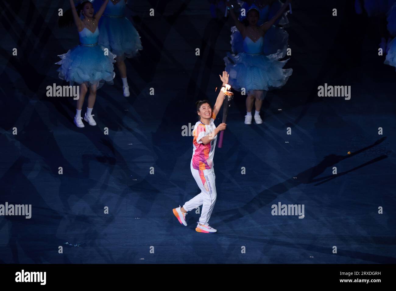 Flame Torch Relay, SEPTEMBER 23, 2023 : Opening Ceremony at Hangzhou ...