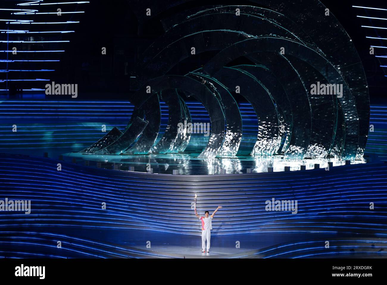 Flame Torch Relay, SEPTEMBER 23, 2023 : Opening Ceremony at Hangzhou ...