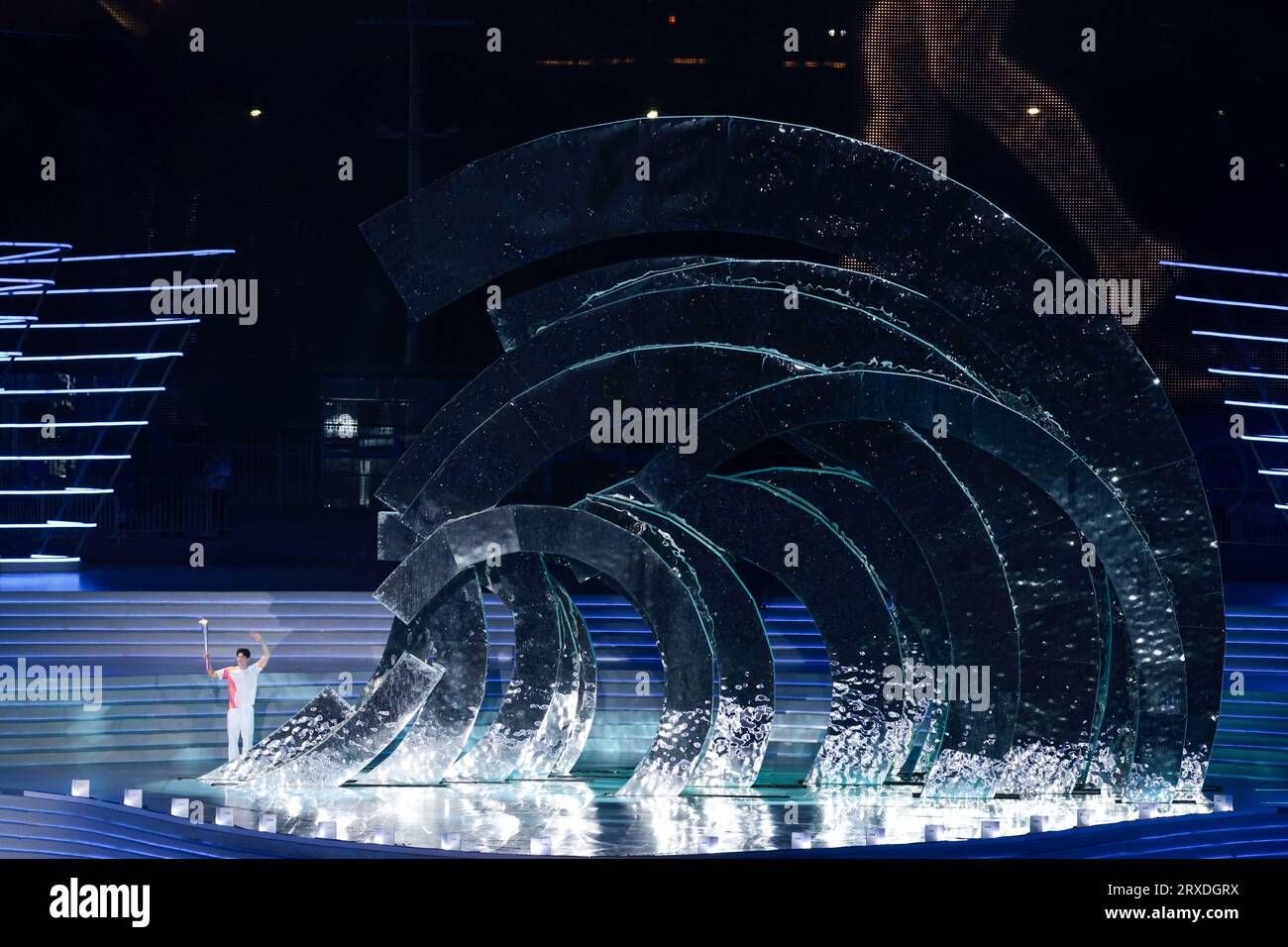 Flame Torch Relay, SEPTEMBER 23, 2023 : Opening Ceremony at Hangzhou ...