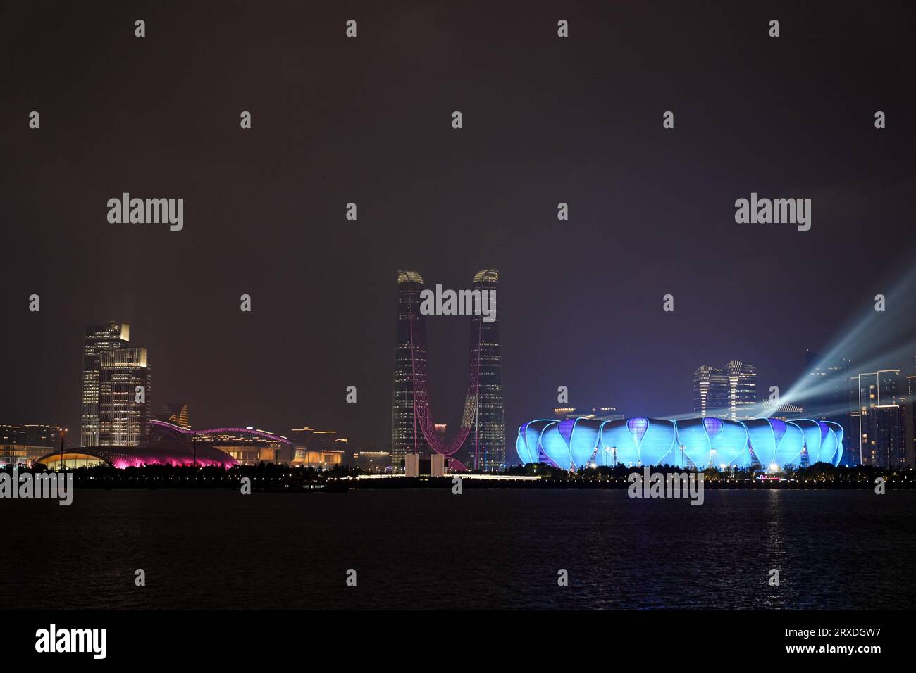 General view, SEPTEMBER 23, 2023 : Opening Ceremony at Hangzhou Olympic ...