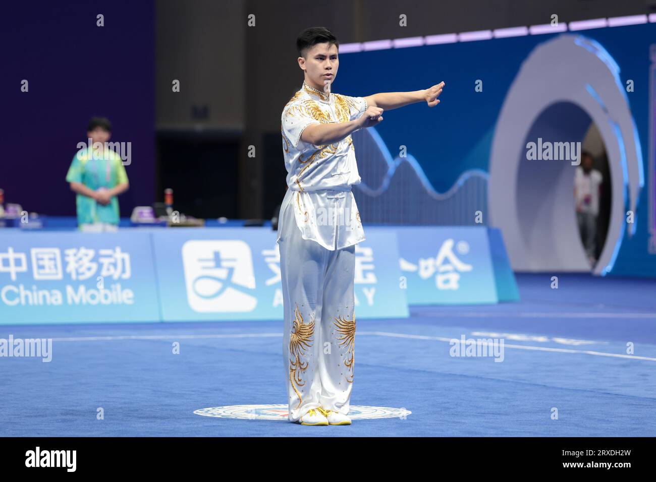 Hangzhou, China. 24th Sep, 2023. Marvelo Edgar Xavier (INA) Wushu : Men ...
