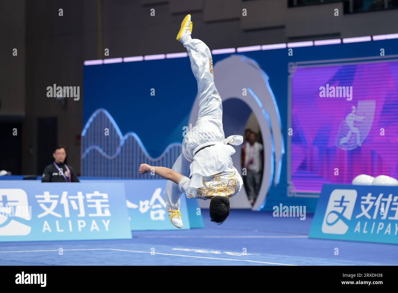 Hangzhou, China. 24th Sep, 2023. Marvelo Edgar Xavier (INA) Wushu : Men ...
