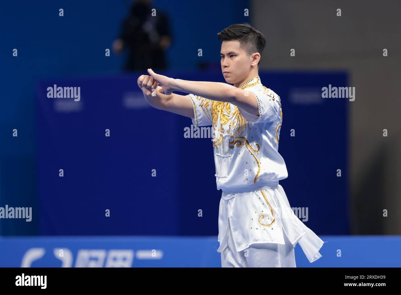 Hangzhou, China. 24th Sep, 2023. Marvelo Edgar Xavier (INA) Wushu : Men ...