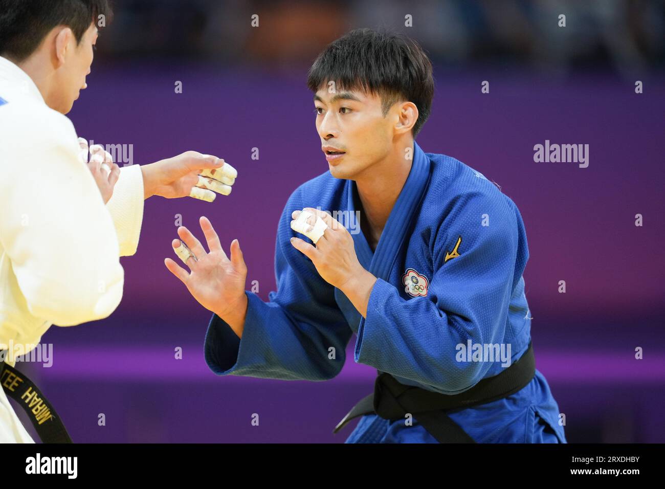 Hangzhou, China. 24th Sep, 2023. Yang Yung Wei (TPE) Judo : Men's ...