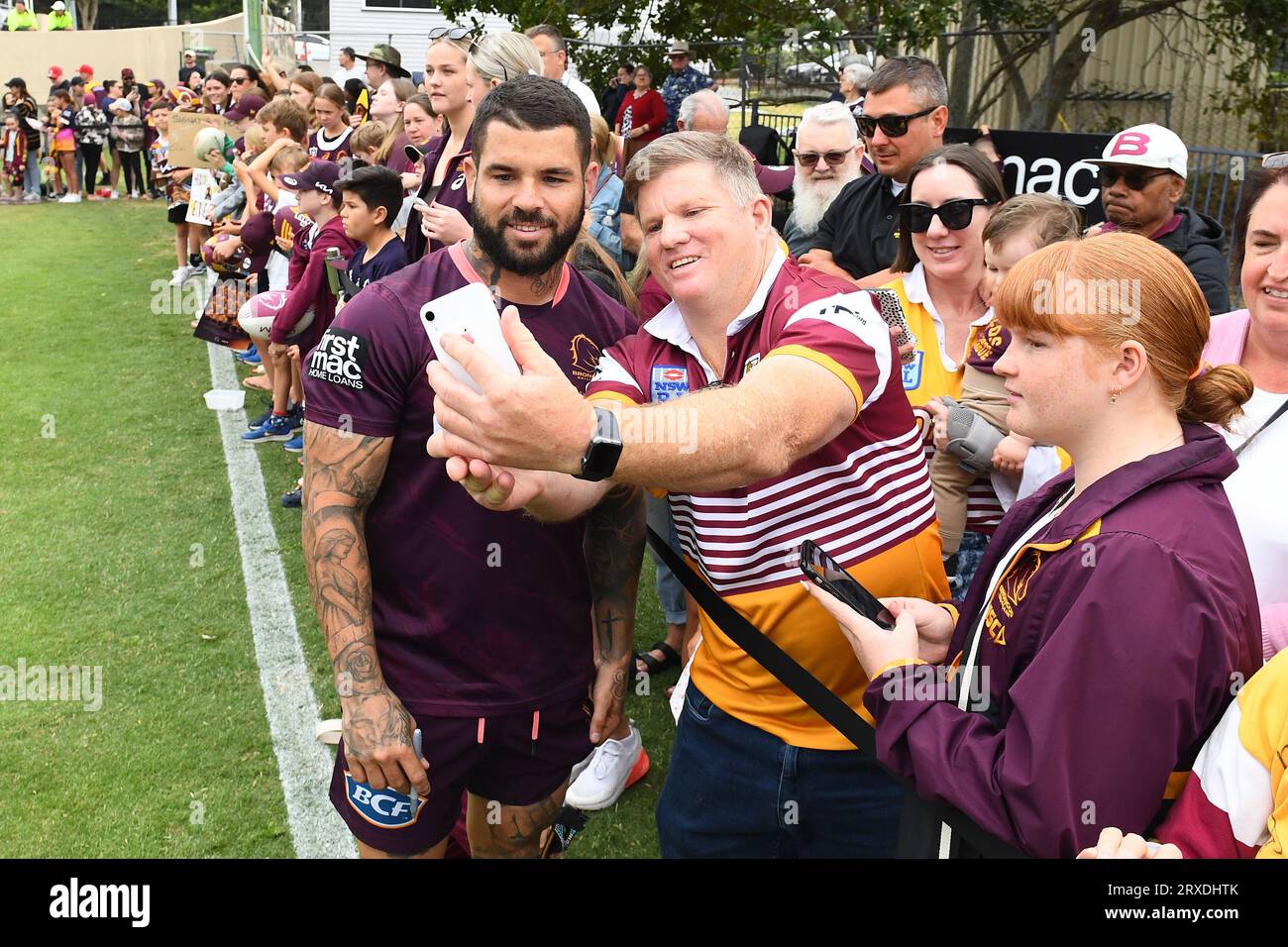 Brisbane, Australia. 25th Sep, 2023. Adam Reynolds of the Broncos poses ...