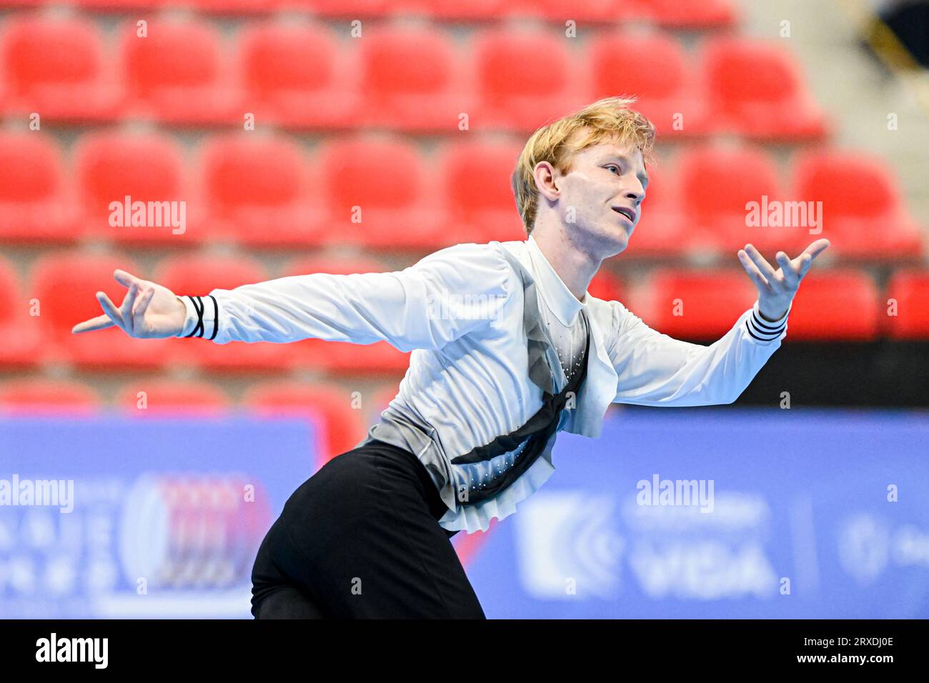 Collin MOTLEY (USA), during Senior Men Inline, Short Program, at the ...