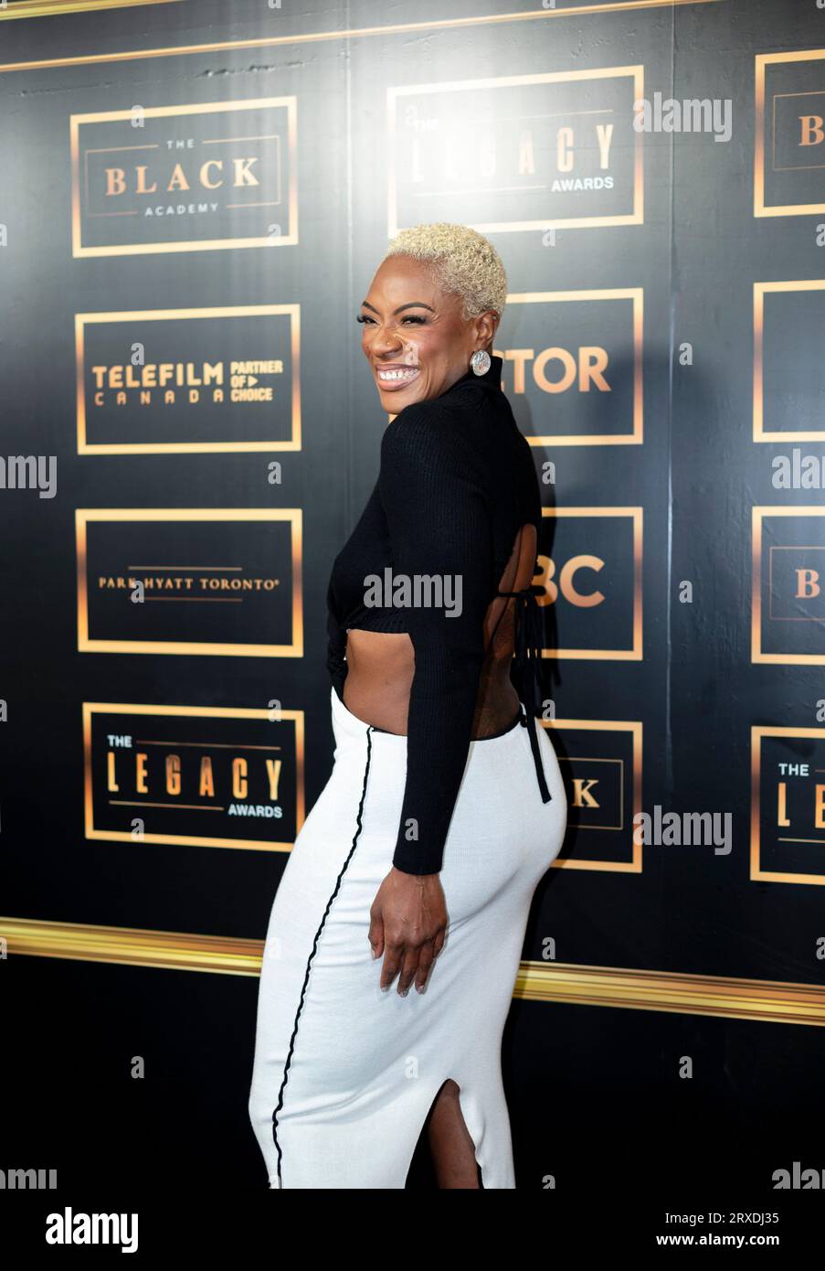 Toronto, Canada. 24th Sep, 2023. Jully Black poses for a photograph on ...