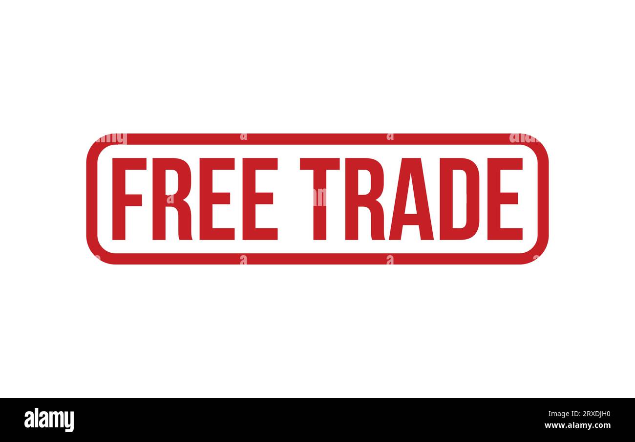 Free trade rubber stamp hi-res stock photography and images - Alamy