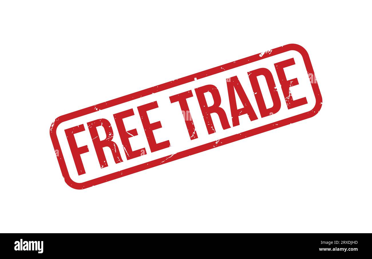 Free trade rubber stamp hi-res stock photography and images - Alamy