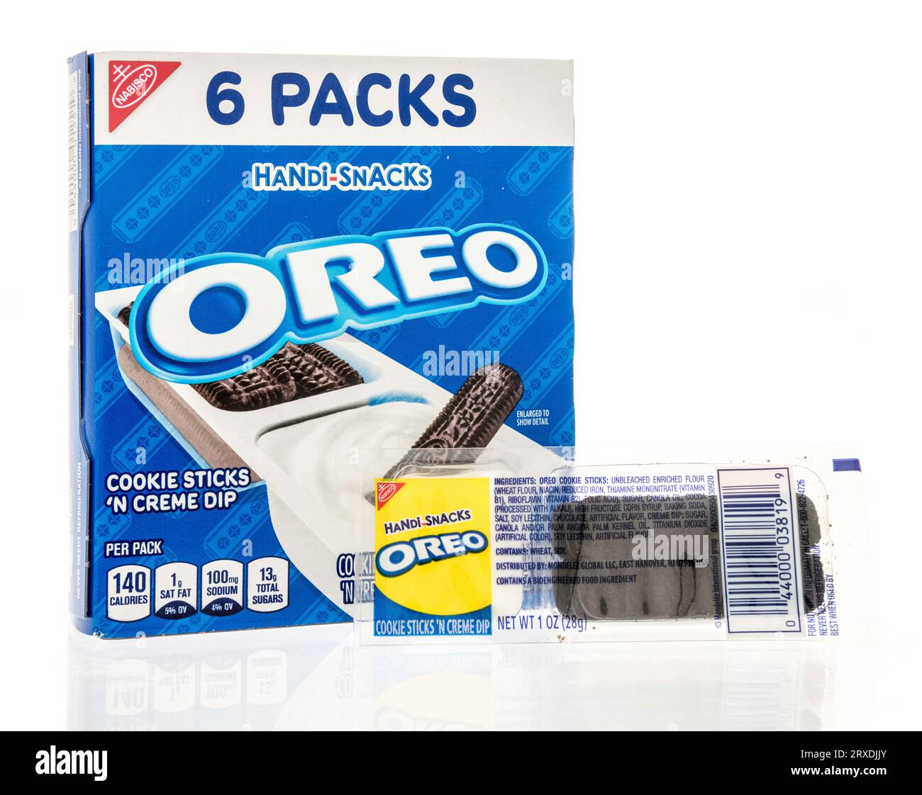 Winneconne, WI - 23 September 2023: A package of Nabisco Oreo Handi ...